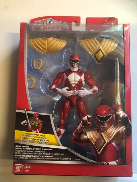 POWER RANGERS MEGAFORCE Red Armour Mighty Morphin Ranger NEW Sealed ...