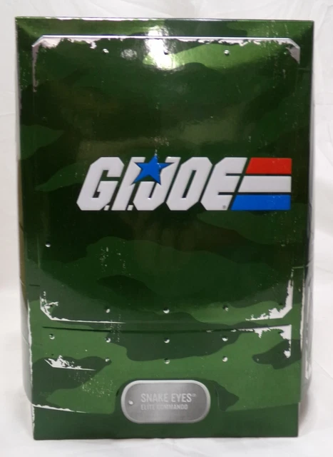 SUPER 7 G.I. JOE Ultimates Snake Eyes Elite Commando Figura De 7" Nueva ...