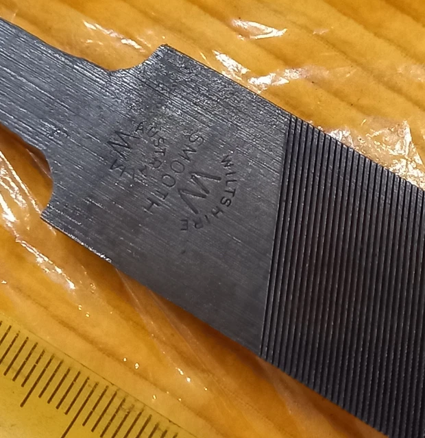 VINTAGE WILTSHIRE 12 1/2" Half Round Smooth Double Cut File Australia ...