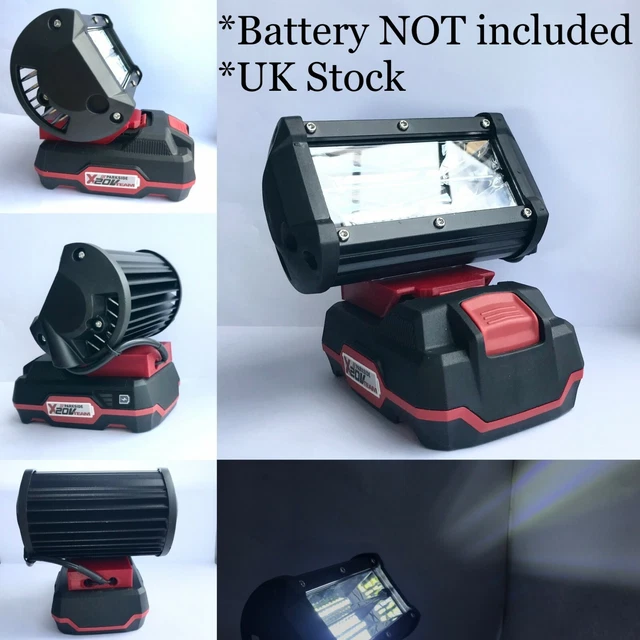 LIDL PARKSIDE CORDLESS HIGH POWER LED Work Light Torch - Uses X20V ...