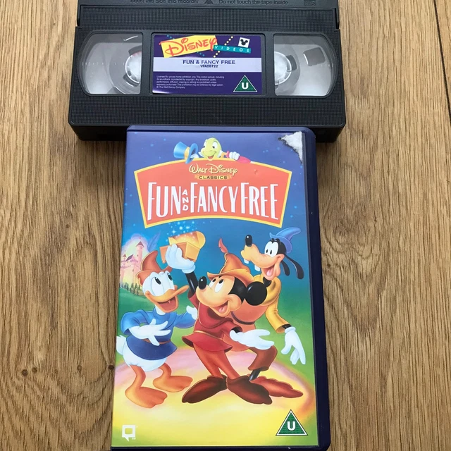 FUN AND FANCY Free (VHS, 2000) Disney Classic Mickey Mouse Donald £8.89 ...