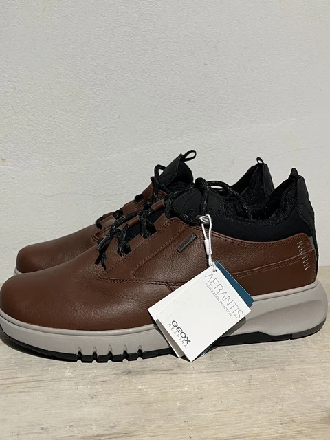 GEOX AMPHIBIOX U Aerantis 4x4 B Abx Brown Mid Boots Mens in Uk 6 BRAND ...
