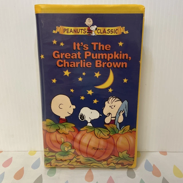 ITS THE GREAT Pumpkin, Charlie Brown (VHS, 1996, Clamshell) £4.37 ...