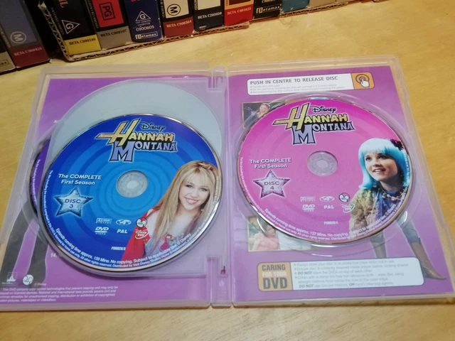 HANNAH MONTANA: THE COMPLETE FIRST SEASON - Disney 4 x DVD Collectors ...