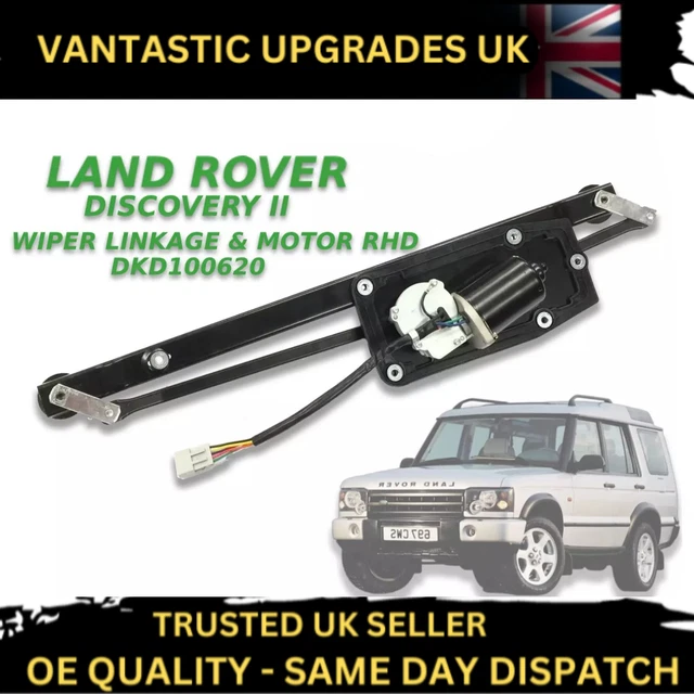 LAND ROVER DISCOVERY 2 New Front Rhd Windscreen Wiper Linkage & Motor ...