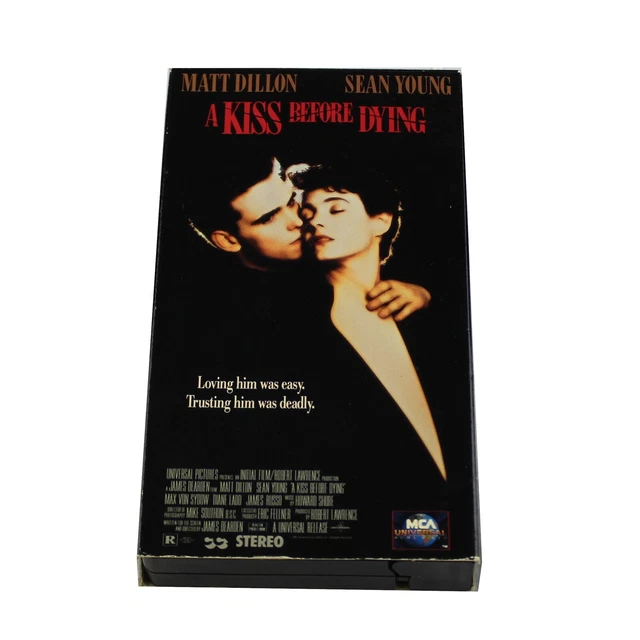 A KISS BEFORE Dying (VHS, 1991) Matt Dillion, Sean Young £7.85 ...
