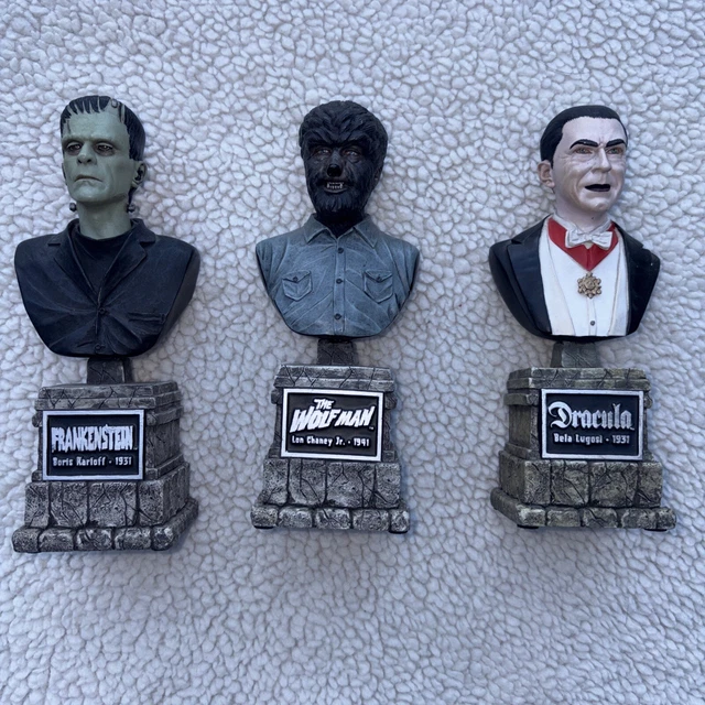SIDESHOW UNIVERSAL MONSTERS Legacy Collection Dracula Wolfman ...
