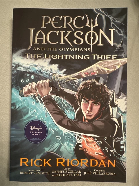 Percy Jackson And The Olympians The Lightning Thief Graphic Novel