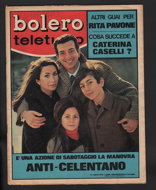 BOLERO 1088/1968 ORIETTA Berti Caterina Caselli Al Bano Terence Stamp ...