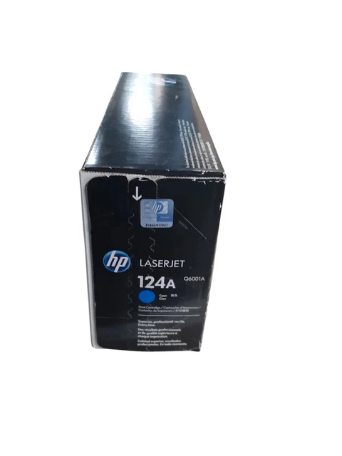 HP 124A LASERJET Toner Cartridge Cyan Q6001A $50.00 - PicClick CA