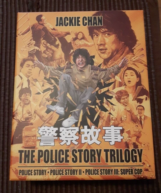POLICE STORY TRILOGY 4K UHD Box (Eureka, Limited Edition + Book) Jackie ...