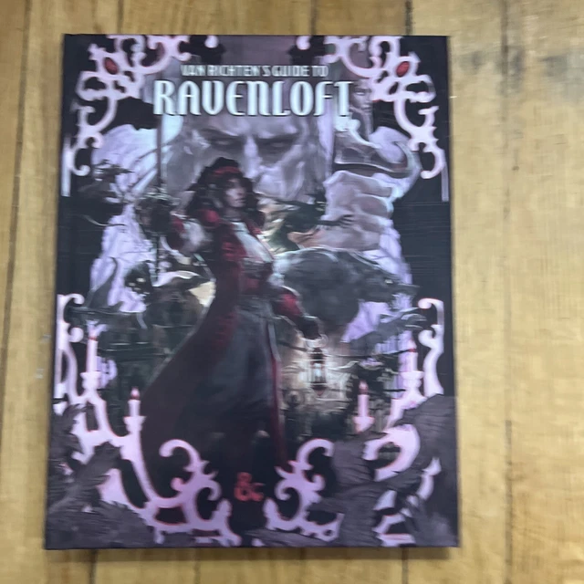 VAN RICHTEN'S GUIDE to RAVENLOFT Alternate Cover 5E HC D&D Dungeons ...