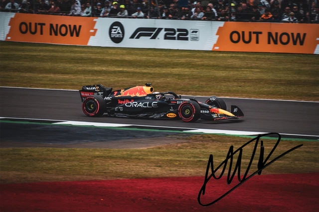 MAX VERSTAPPEN F1 2022 Signed A4 Autograph Photo Print Red Bull Formula One £6.99 - PicClick UK