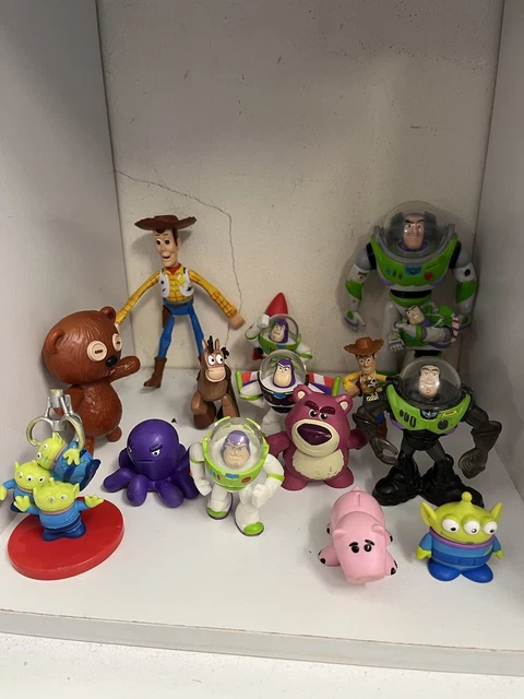 TOY STORY ACTION Figure Bundle Disney Pixar Thinkway Buzz Woody Plus ...