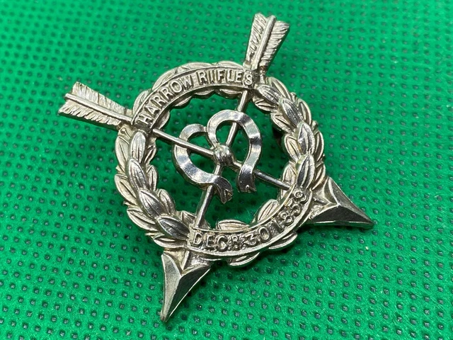 WW1 BRITISH ARMY Harrow Rifles Cap Badge. £12.00 - PicClick UK