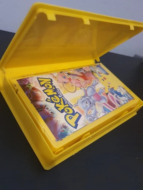POKEMON THE FIRST Movie VHS Sealed with Black Star Promo Mewtwo Card ...