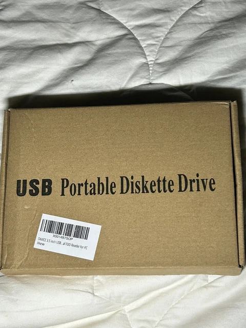 Usb 3 5and Portable Diskette External Floppy Disk Drive For Pc