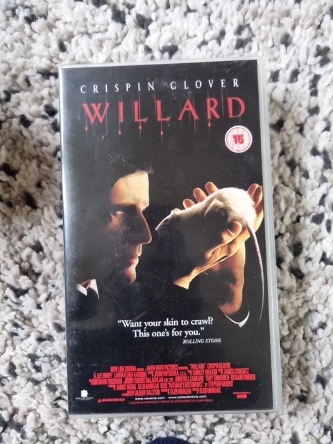 WILLARD CRISPIN GLOVER Vhs PAL Horror Video Tape £6.96 - PicClick UK