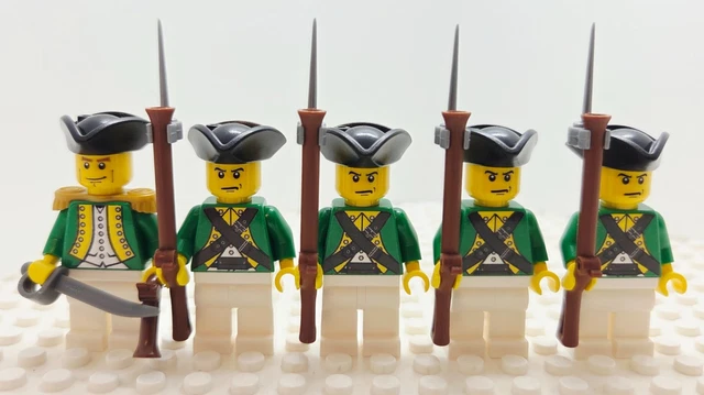 HESSIAN LEGION GREEN Infantry Soldiers made with real LEGO® Minifigure ...
