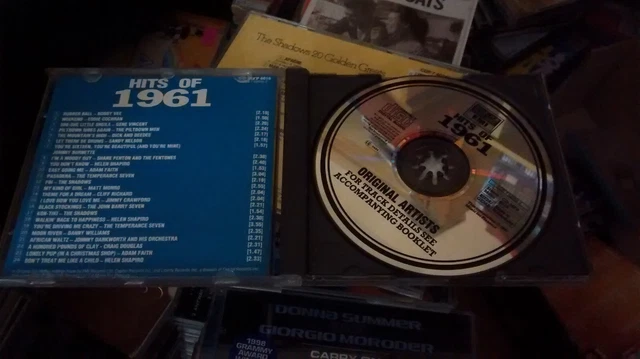VARIOUS ARTISTS HITS Of 1961 Cd £3.00 - PicClick UK