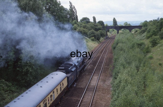 35MM RAILWAY SLIDE - Steam Loco 35005 'Canadian Pacific' @ Chester ...