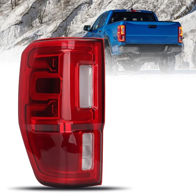 LEFT LED REAR Tail Light Brake For Ford Ranger 2019-2023 W/Blind Spot ...