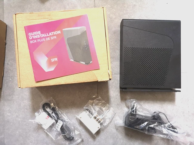 MODEM ROUTEUR SFR LA BOX PLUS -NB6VAC(NEUF JAMAIS UTILISE / COMPLET ...