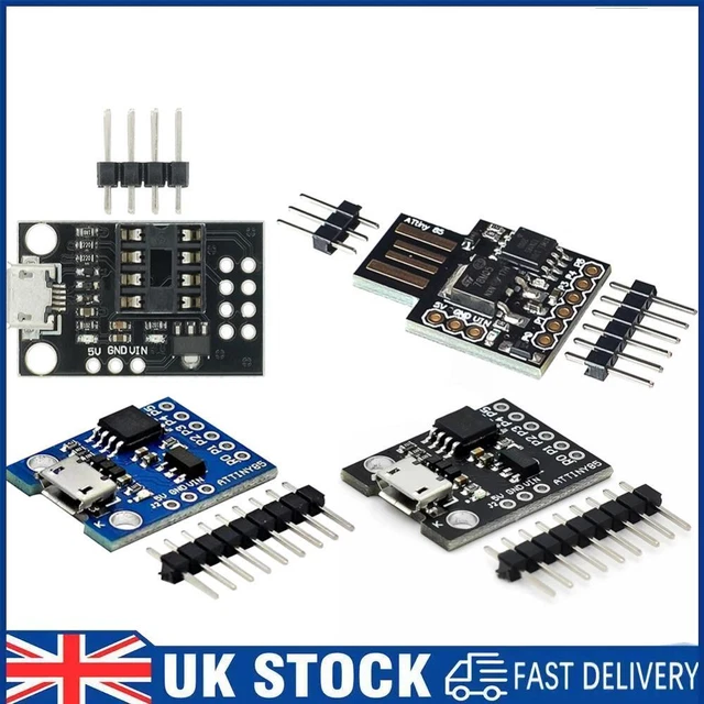 ATTINY85 DIGISPARK KICKSTARTER Mini ATTINY85 Module USB/DC 5V for ...