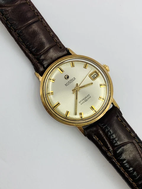 VINTAGE ROAMER STINGRAY roto44date automatic gents watch,1960's/(VTG-08 ...