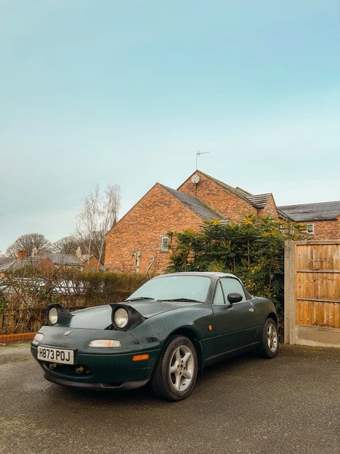 MK1 MX5 EUNOS Roadster 1.6 British Racing Green 1991 Japanese Import £ ...