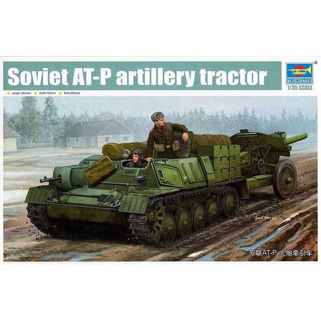 TRUMPETER TR09509 1/35 Soviet AT-P artillery tractor EUR 38,90 ...