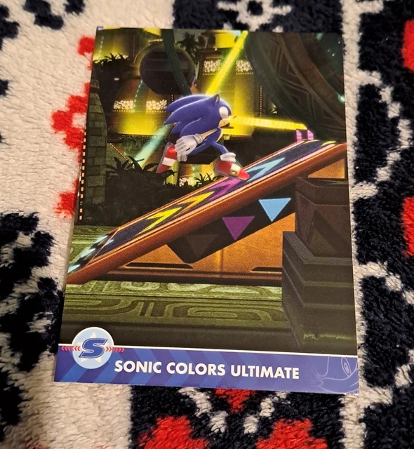 SONIC COLORS ULTIMATE Scene Sonic The Hedgehog Trading Card. £1.76 ...