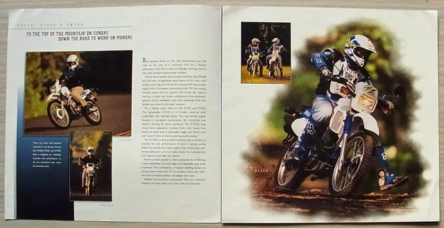 YAMAHA DUAL PURPOSE MOTORCYCLES LF USA Sales Brochure 1997 #LIT-11111 ...