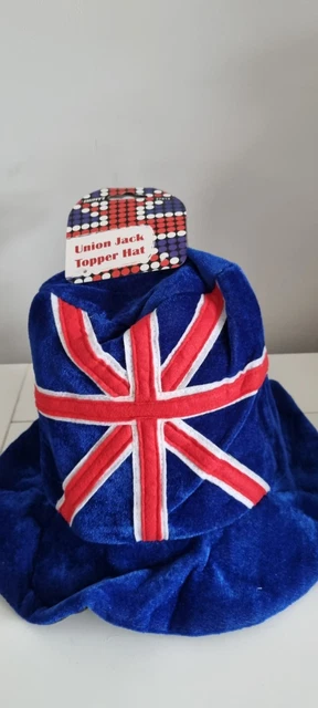 UNION JACK FANCY Dress Hat UK British Flag National Celebrations £8.99 ...