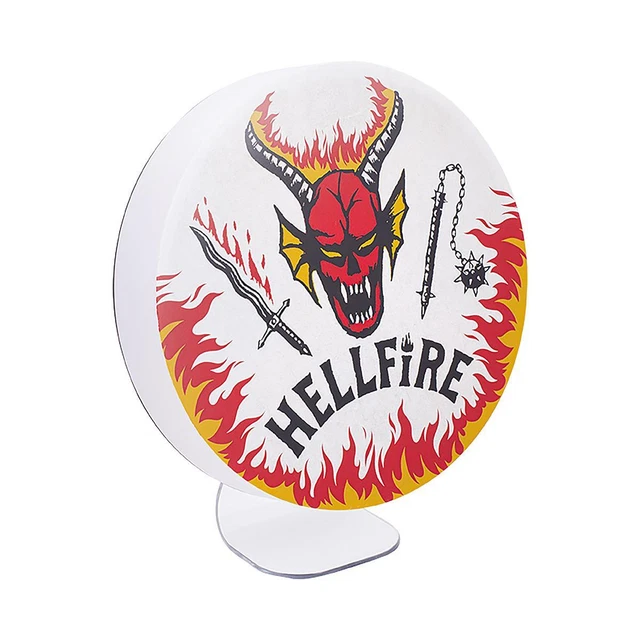 STRANGER THINGS HELLFIRE Club Logo LED Lampe EUR 31,89 - PicClick DE