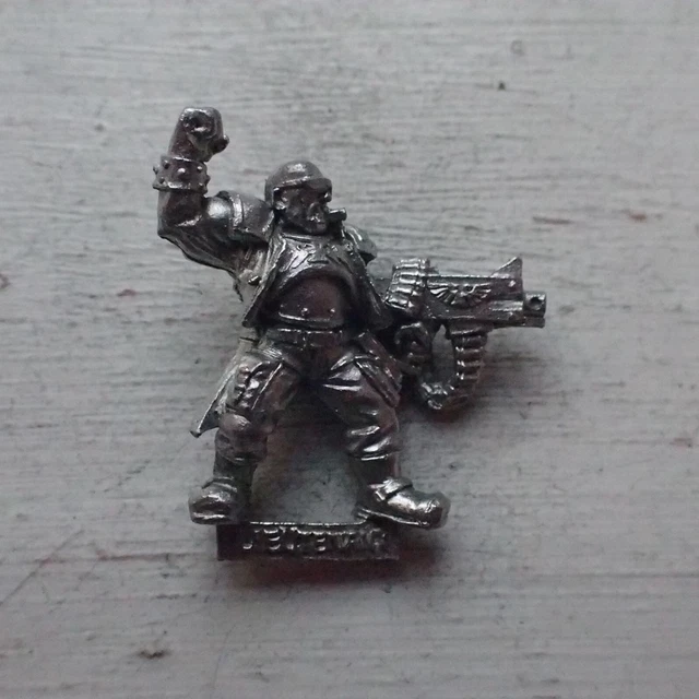 CITADEL WARHAMMER 80S 40K Imperial Guard Catachan Jungle Fighter ...
