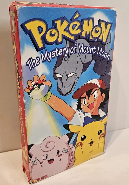 POKEMON VOL. 2: The Mystery Of Mount Moon (VHS, 1999) Nintendo Vintage ...