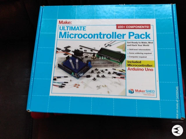 NEW ARDUINO UNO Make: Ultimate Microcontroller Pack 100+ Components ...