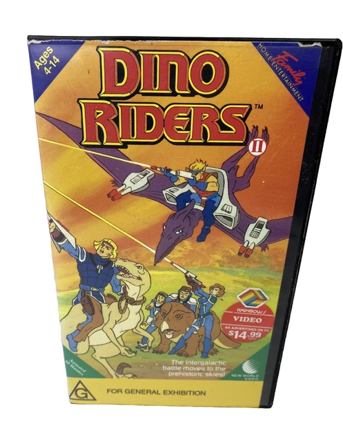 DINO RIDERS VOLUME 2 Retro VHS Movie Video Tape Cartoon $12.67 ...