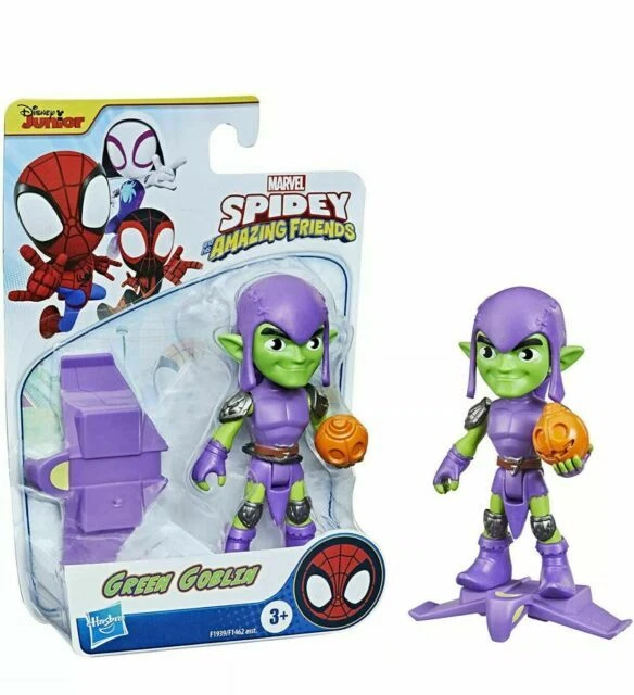 MARVEL SPIDEY AND His Amazing Friends Green Goblin Hero 4” Action ...