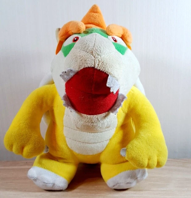 BOWSER SOFT TOY plush. 11''. Super Mario Bros. Has label. Mario Kart £ ...