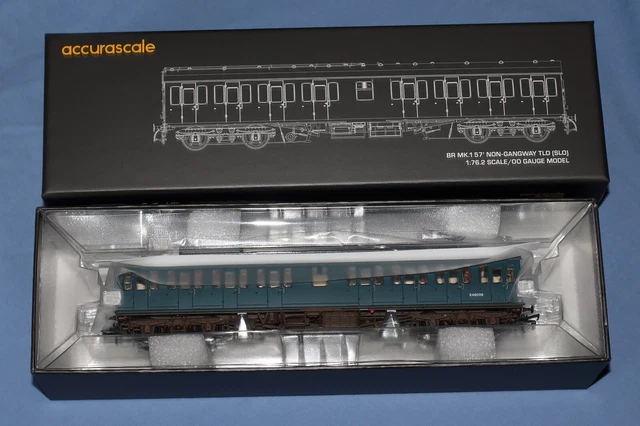 ACCURASCALE ACC2359 BR Mk1 SLO 57' Non Gangway Coach E48006 Era 7 OO ...