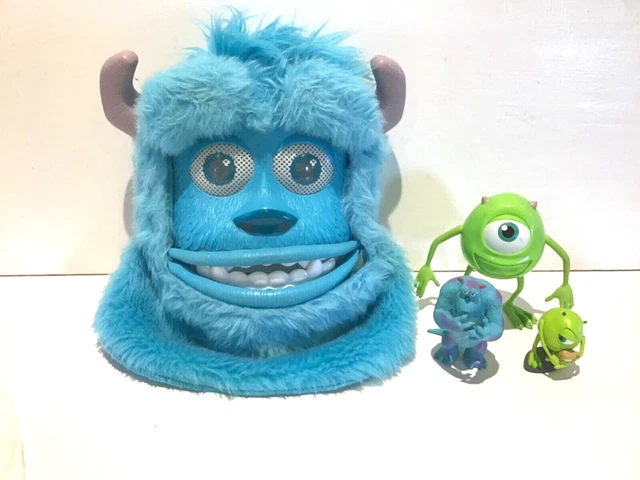 DISNEY PIXAR MONSTERS Inc Sully Mask & Mike & Sully Figures £15.00 ...