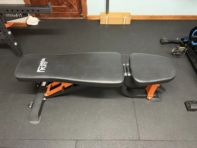 MIRAFIT M150 ADJUSTABLE Weight Bench £52.68 - PicClick UK