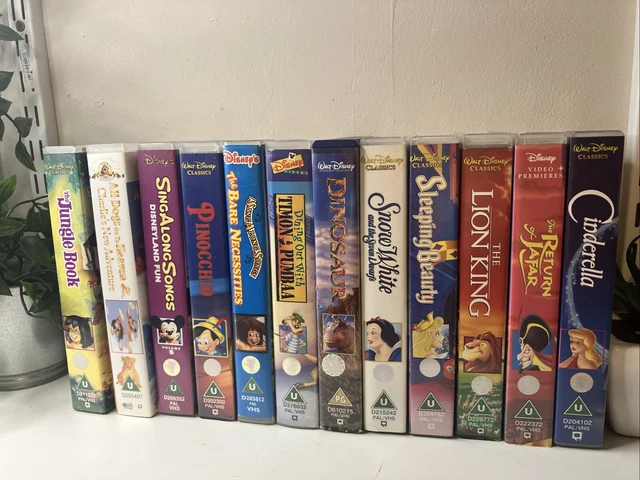 WALT DISNEY VHS bundle Joblot 12 Movies Film £0.99 - PicClick UK