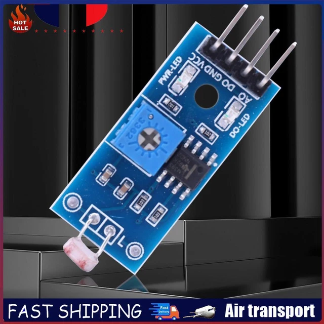 3 5v 5v Lm393 Photosensitive Sensor Module 4pin Light Detection Fr Eur 2 99 Picclick Fr