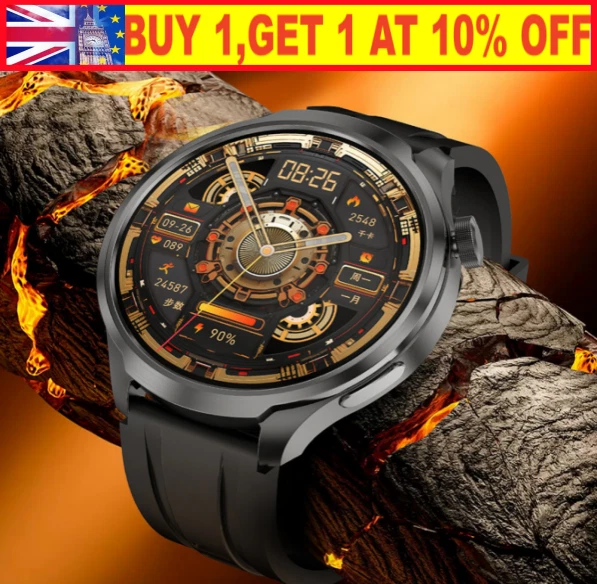 NEW GPS SPORTS smartwatch 1.85 AMOLED Screen Bluetooth Call Smart Watch ...