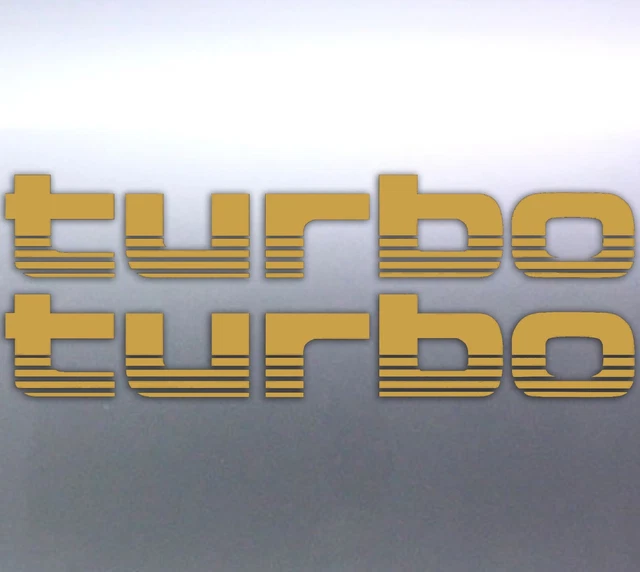 2 OF TURBO Stickers Toyota Landcruiser 4x4 Sticker Australian 100 ...