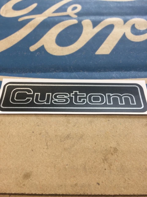 FORD ESCORT MK2 RS 2000 “CUSTOM” Dashboard Decal £25.00 - PicClick UK