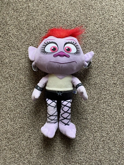 TROLLS DREAMWORKS WORLD Tour Queen Barb Plush Soft Toy £6.00 - PicClick UK